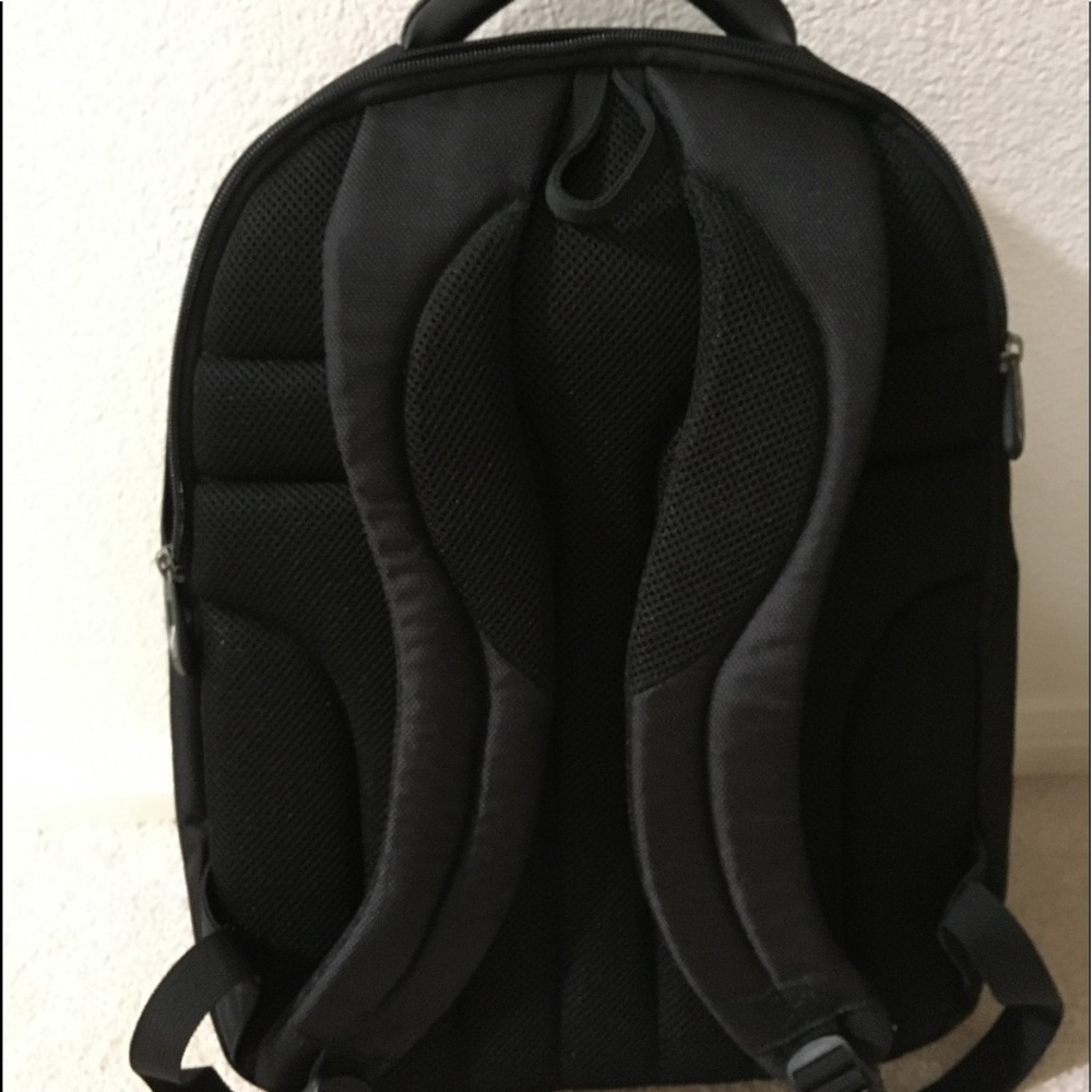 Black Samsonite Laser Computer Bag Tote Backpack. - Gem